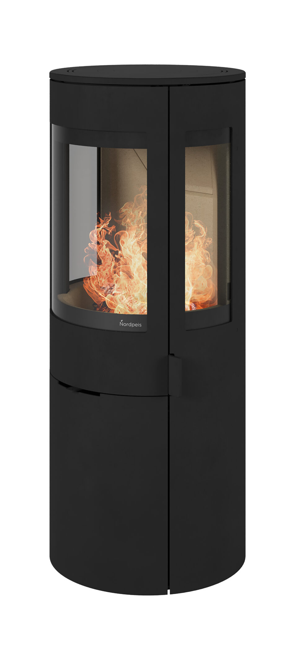 Nordpeis Origo med sideglass lys Thermotte – Stavanger Varmesenter